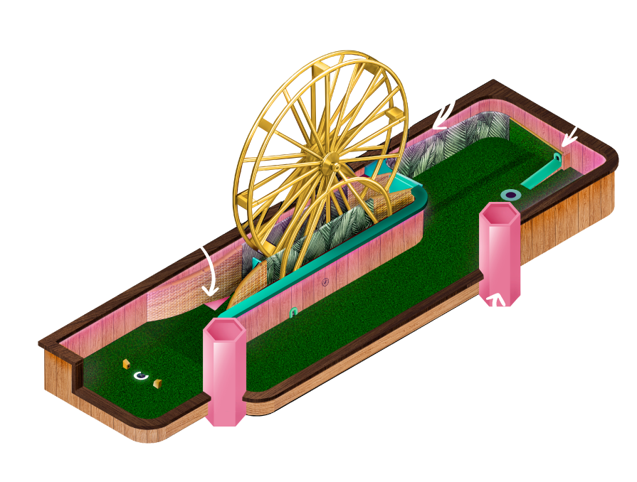 Ferris Wheel - PUTT & PLAY
